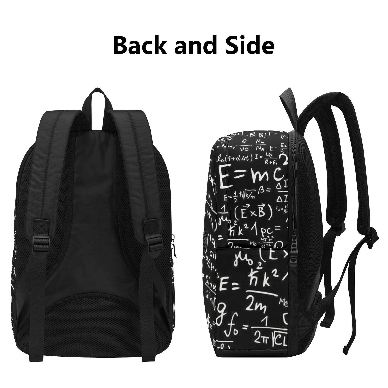 Math Love / Backpack (with front pocket) - DilameART- store