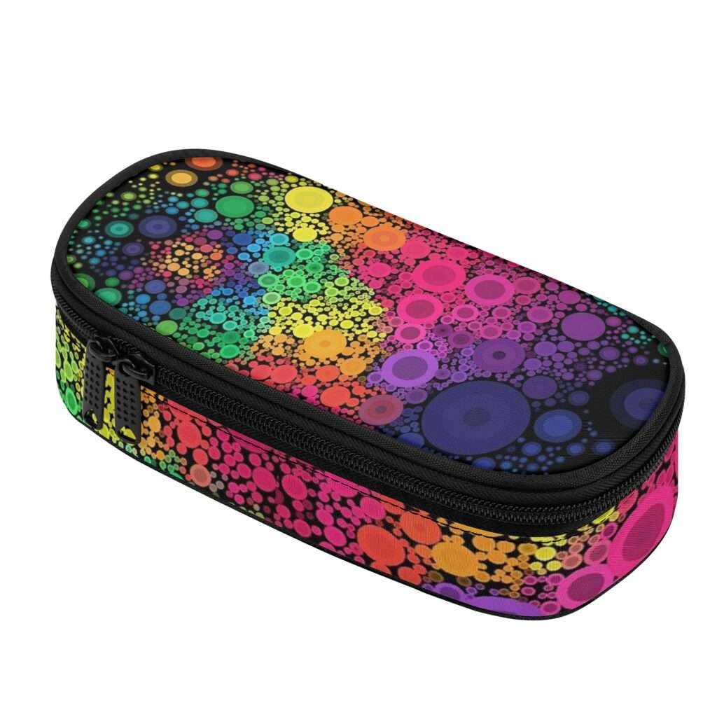 Rainbow / 3-Layer Pencil Case - DilameART- store